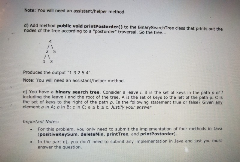 Solved In this problem, you will write some Java code for | Chegg.com