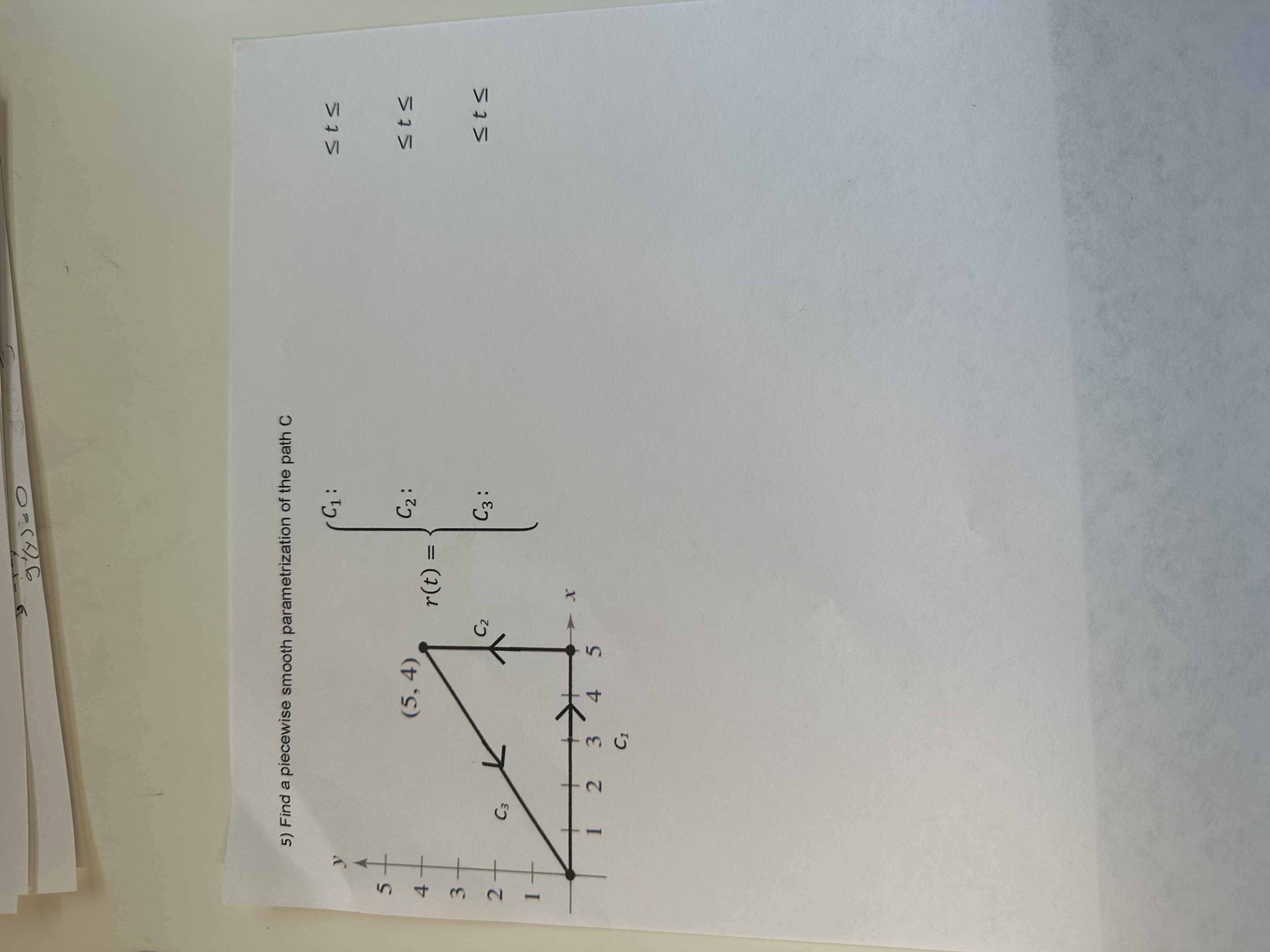 Solved Find a piecewise smooth parametrization of the path | Chegg.com