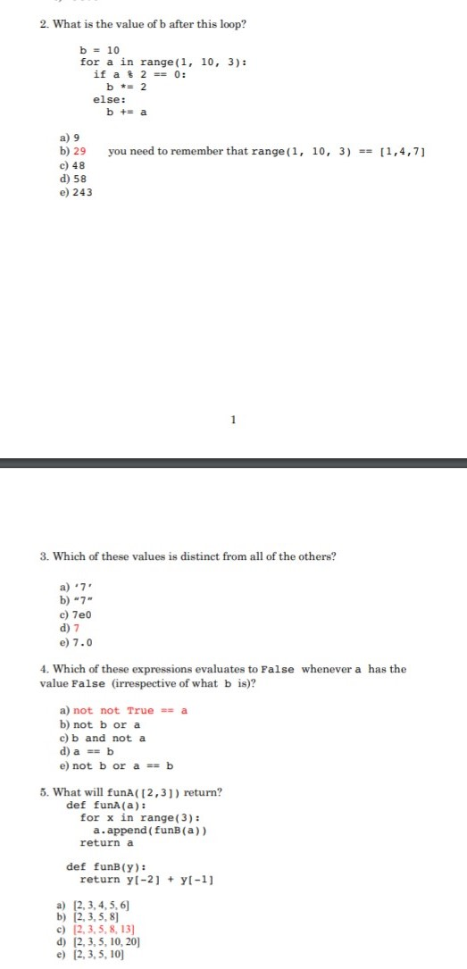 Solved 2. What is the value of b after this loop? b = 10 for | Chegg.com