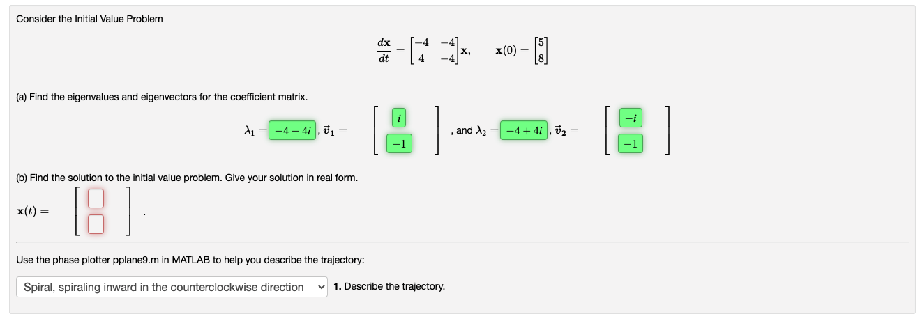 Solved Consider the Initial Value Problem (a) Find the | Chegg.com