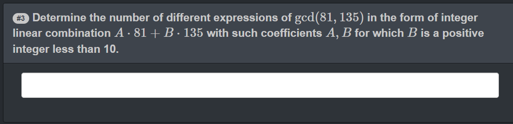 Solved #3 Determine the number of different expressions of | Chegg.com