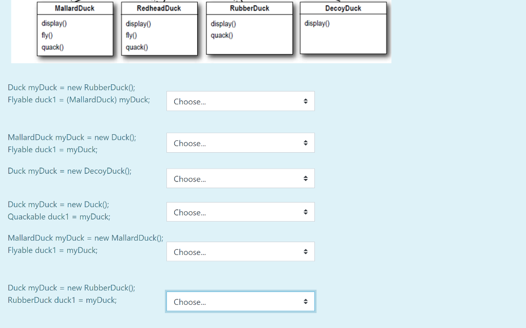 Solved Given the following UML diagram, and assuming all the | Chegg.com