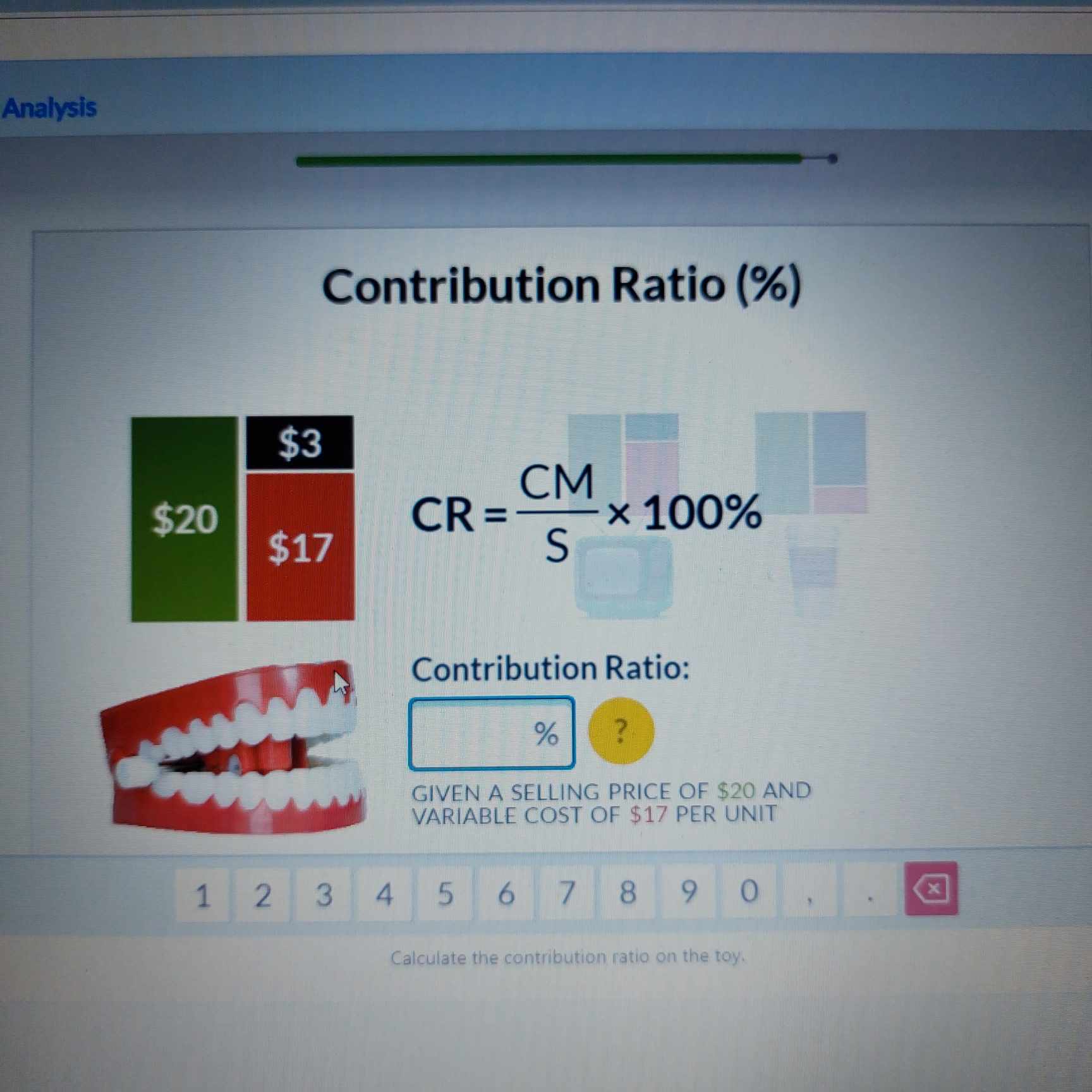 Solved AnalysisContribution Ratio (%)Contribution | Chegg.com