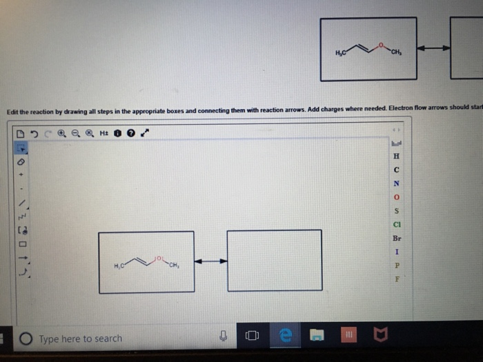 Solved Edit the reaction by drawing all steps in the | Chegg.com