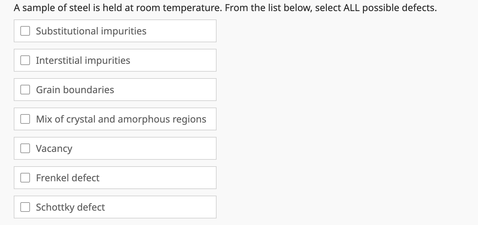 Solved A sample of steel is held at room temperature. From | Chegg.com