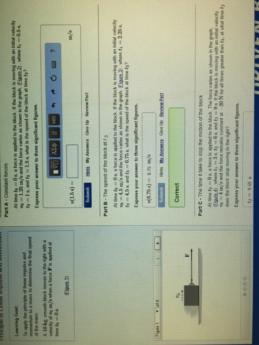 Solved Learning Goal: To apply the principle of linear | Chegg.com
