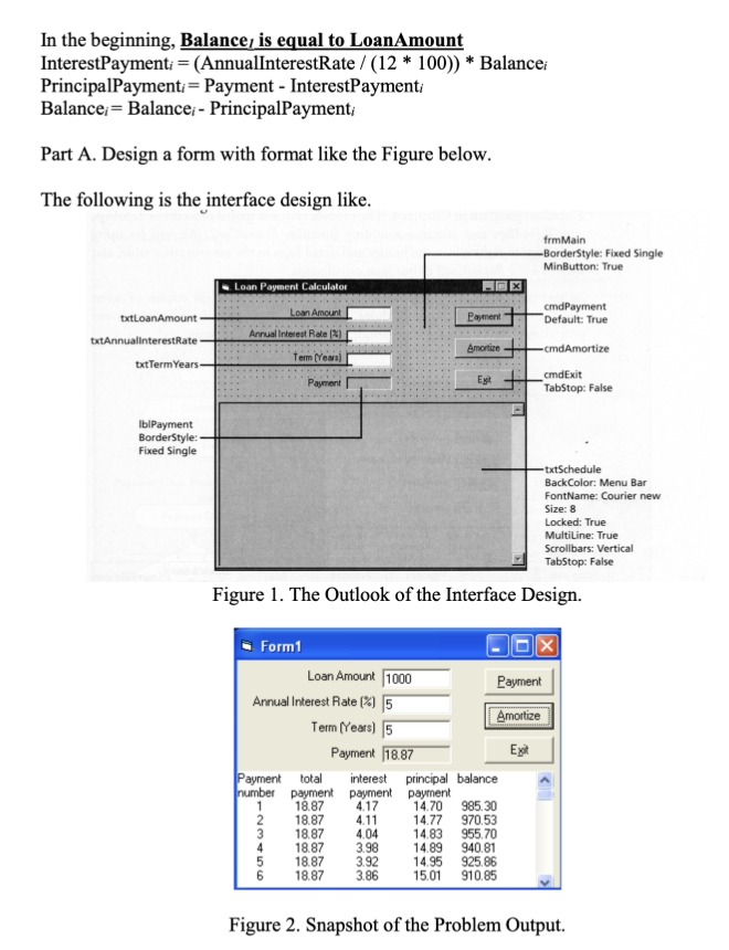Solved Write a code in Visual Basic using Windows Forms App | Chegg.com