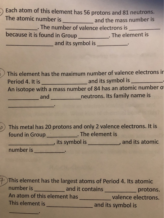 Solved How many protons does a lithium atom contain? If the | Chegg.com