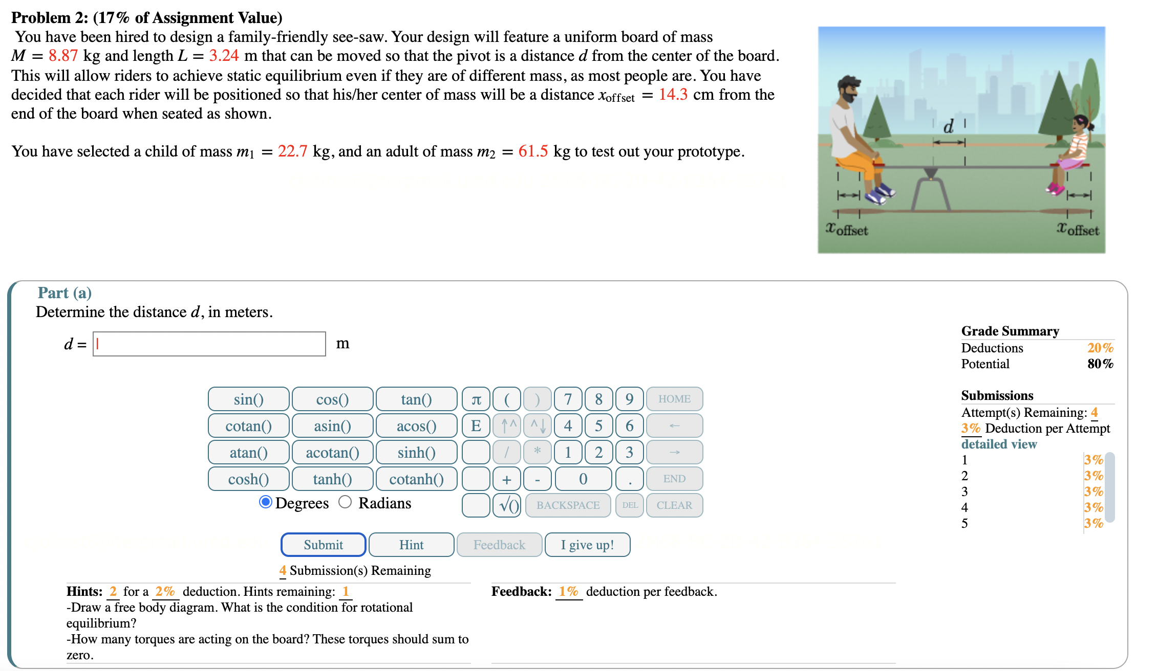 Solved Problem 2: (17% of ﻿Assignment Value)You have been | Chegg.com