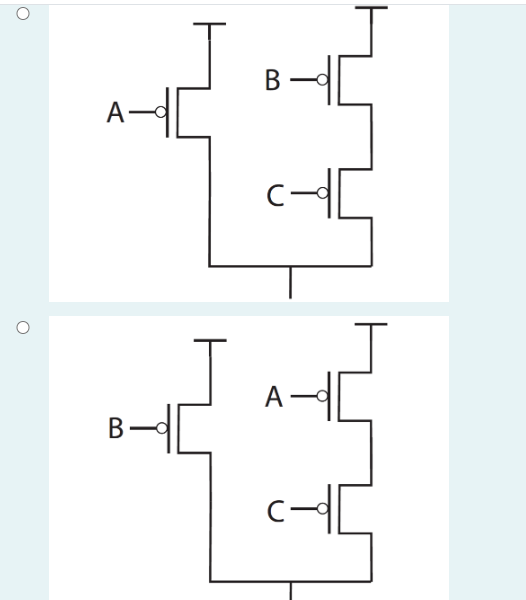 Solved (NOTE: The resulting gate must be a legal CMOS gate, | Chegg.com