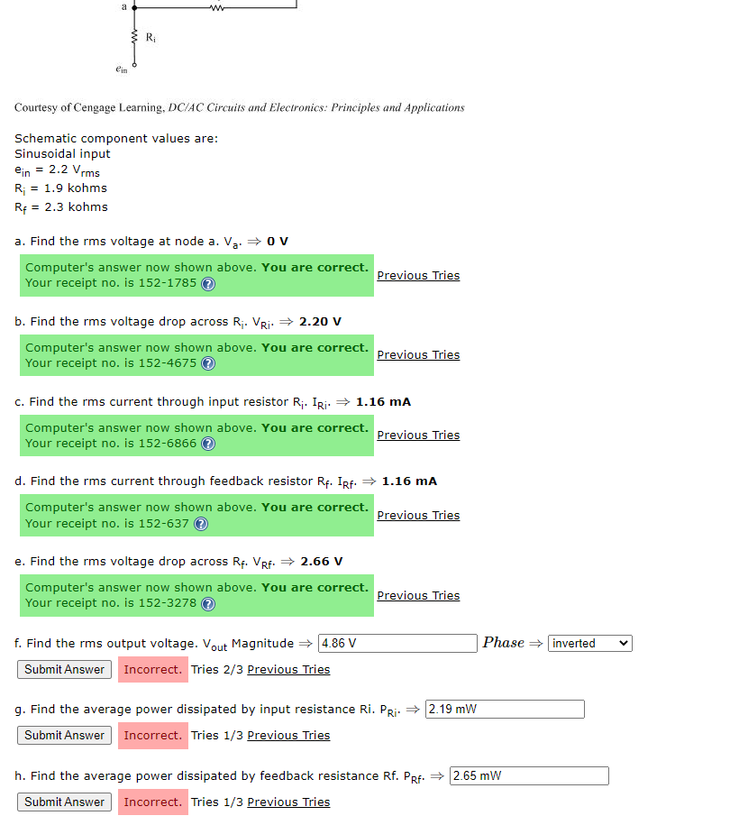 Solved Courtesy of Cengage Learning, DC/AC Circuits and | Chegg.com