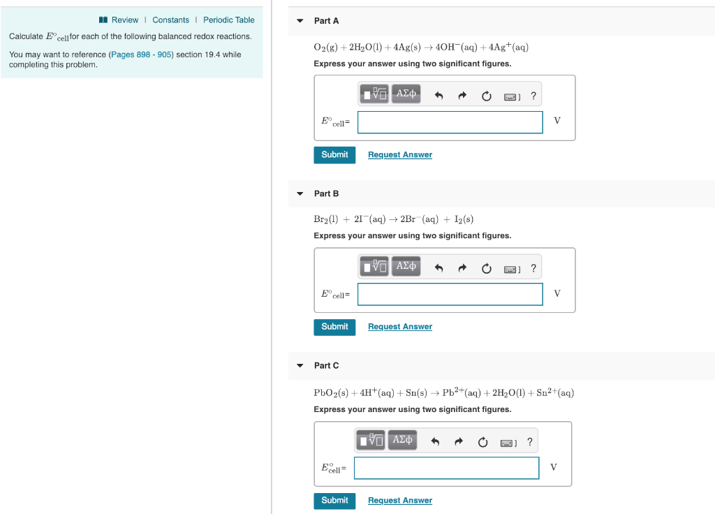 Solved ReviewI Constants Periodic Table Part A Calculate | Chegg.com