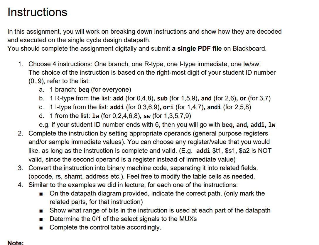 n this assignment, you will work on breaking down | Chegg.com