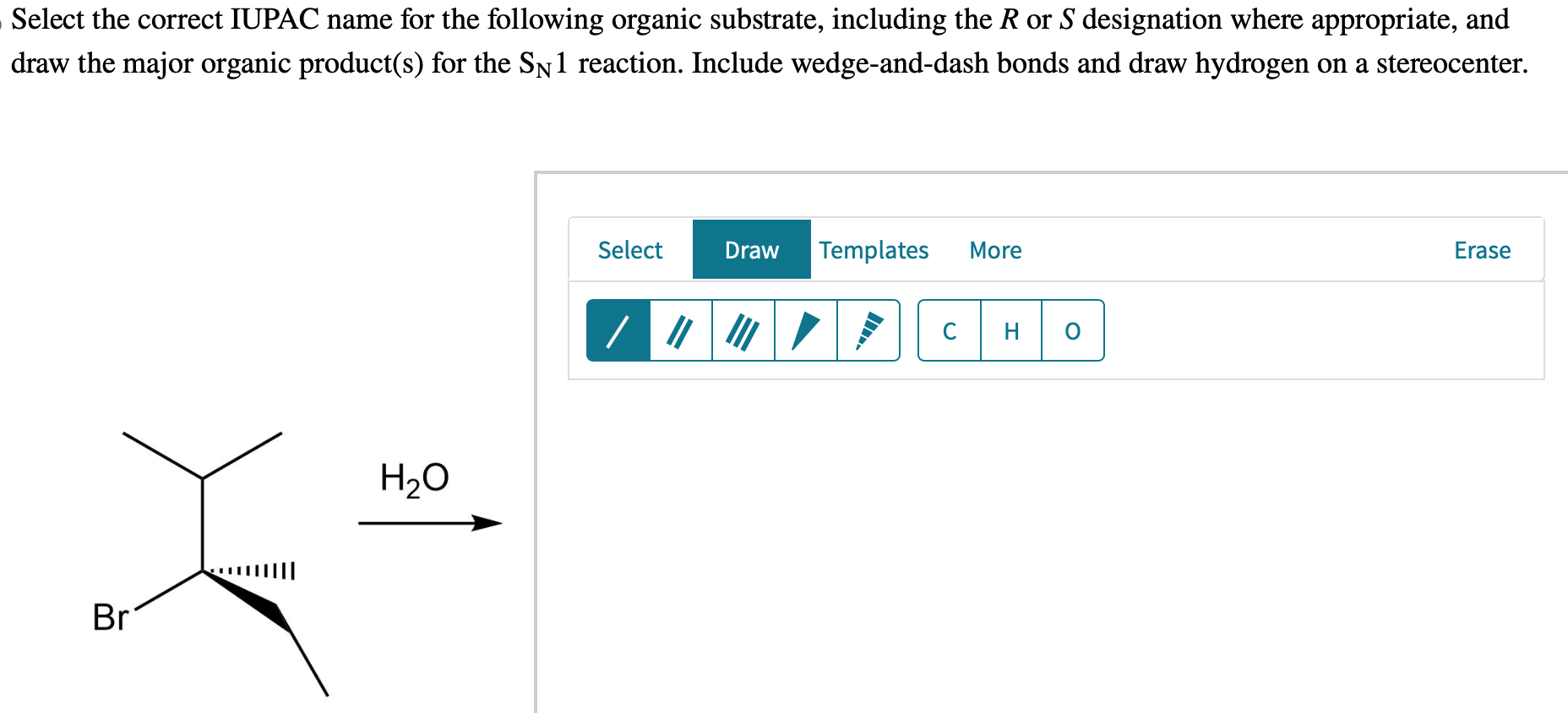 Solved Select the correct IUPAC name for the following | Chegg.com