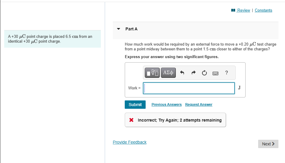 Solved \( \mathrm{A}+30 \mu \mathrm{C} \) ﻿point charge is | Chegg.com