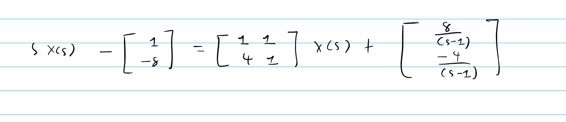 Solved How to solve for x(s) of this equation? The square | Chegg.com