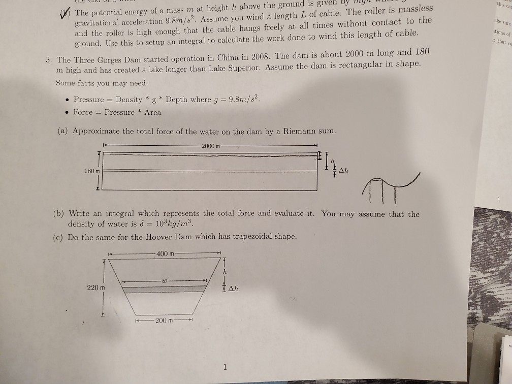 Solved I am unsure how to do 3a and b. After those, c should | Chegg.com