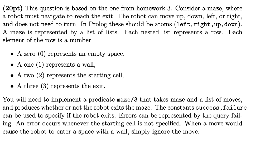 Solved (20pt) This question is based on the one from | Chegg.com