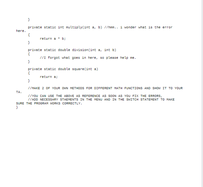 Solved Activity 8 Download and import the Java class called | Chegg.com