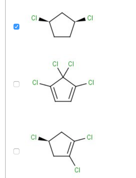 Solved Choose the chiral structures among the ones shown. | Chegg.com