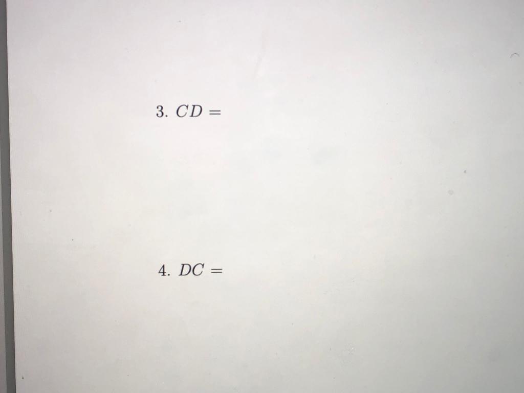 Solved - (8 points) Question 3 : Let A=[3−105],B=[1−20−5],C= | Chegg.com