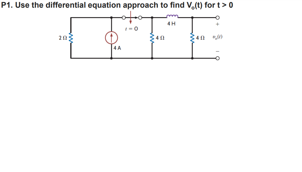Solved 11. Use the differential equation approach to find | Chegg.com