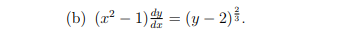 Solved Find all (x0,y0) such that the initial value problem | Chegg.com