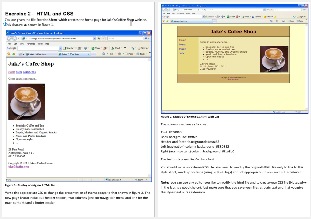 Solved pleas i want to write this website complect and | Chegg.com