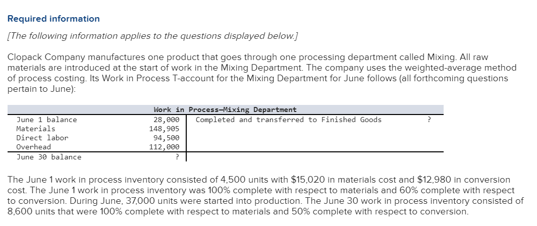 Solved 11. What is the cost of ending work in process | Chegg.com