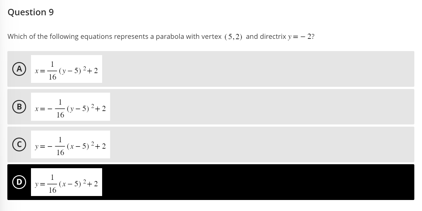 Solved Which of the following equations represents a | Chegg.com