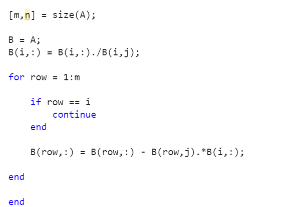 Solved A=[3428];[1−2510];[3−158]; myPivot(A,1,1) | Chegg.com