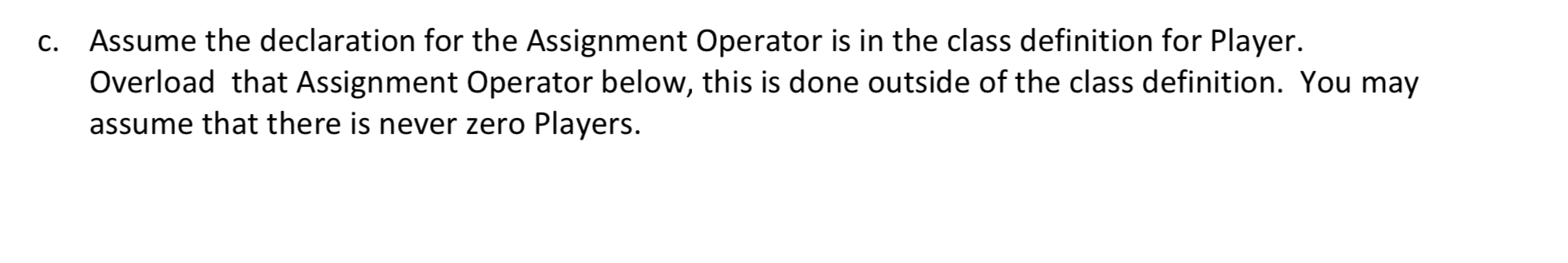Solved Problem 2: Consider the following Player definition | Chegg.com