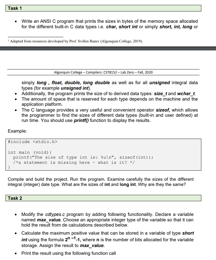 Just write the code for the following three tasks. | Chegg.com