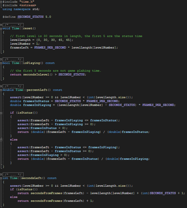 Solved The programming language is C++: I have part of a | Chegg.com