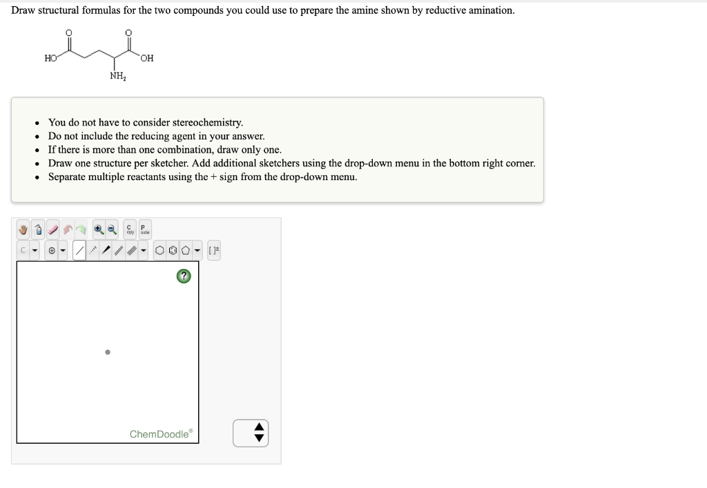 Solved Draw Structural Formulas For The Two Compounds You