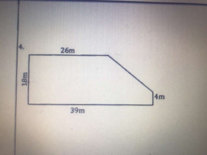 Solved 4. 26m 4m 39m | Chegg.com