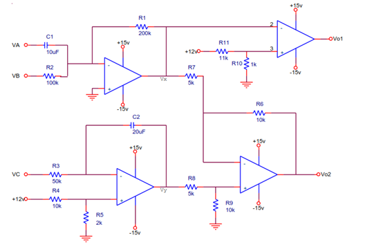 Solved Simulate the circuit in "Proteus software" or | Chegg.com