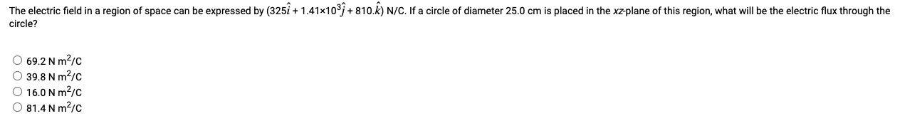 Solved The electric field in a region of space can be | Chegg.com