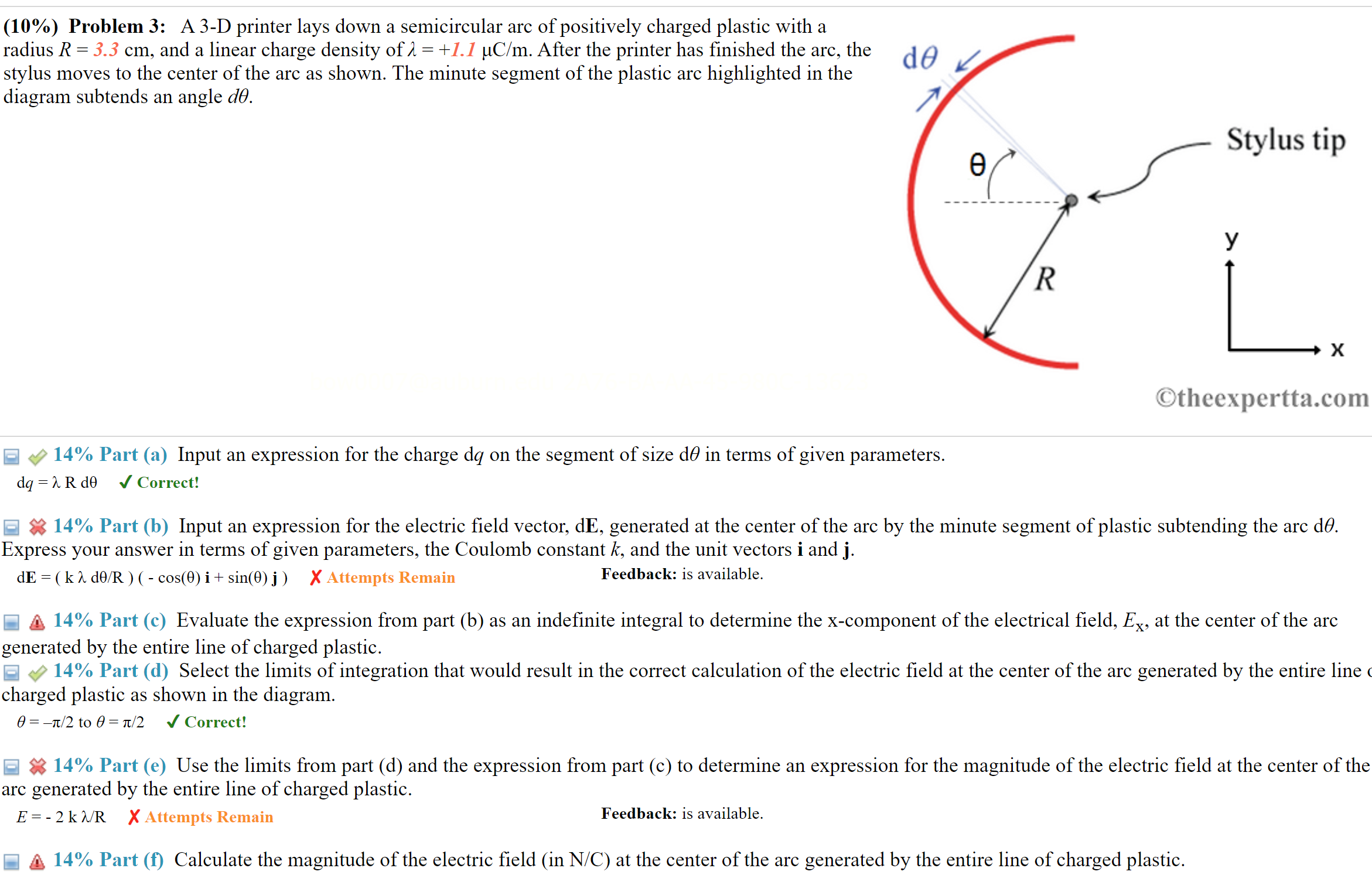 Solved (10\%) Problem 3: A 3-D printer lays down a | Chegg.com