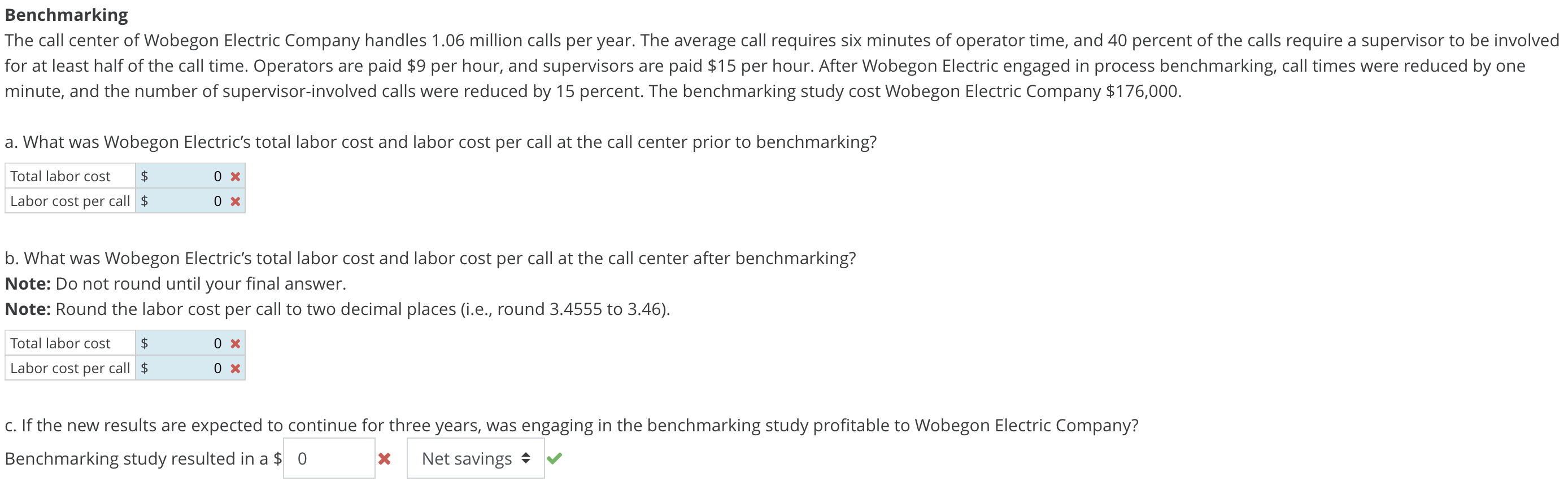 Solved The call center of Wobegon Electric Company handles | Chegg.com