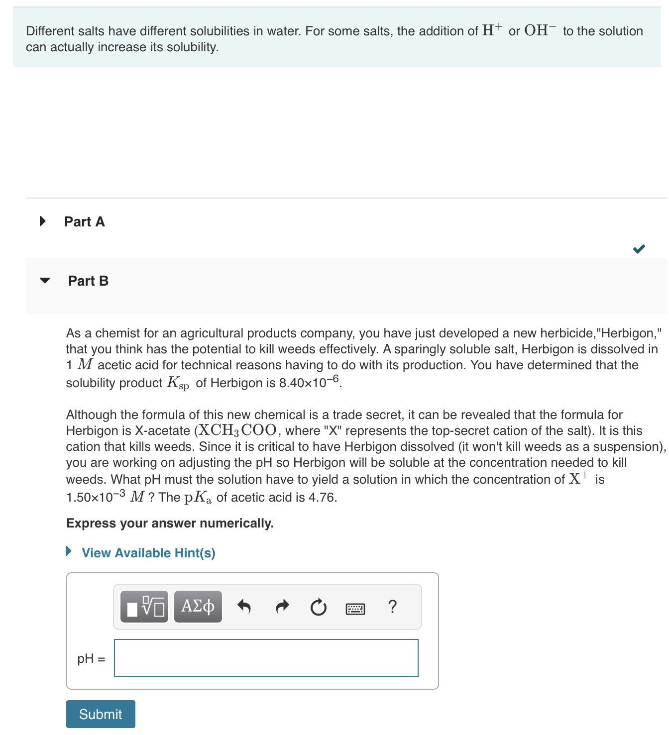 Solved Different salts have different solubilities in water. | Chegg.com