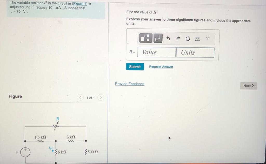 Solved The Variable Resistor R In The Circuit In Adjusted 