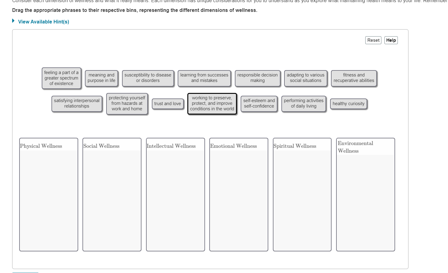 Solved Drag the appropriate phrases to their respective | Chegg.com