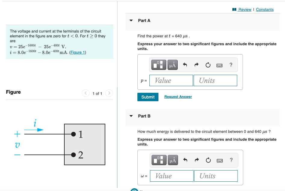 Solved Figure Part B How much energy is delivered to the | Chegg.com