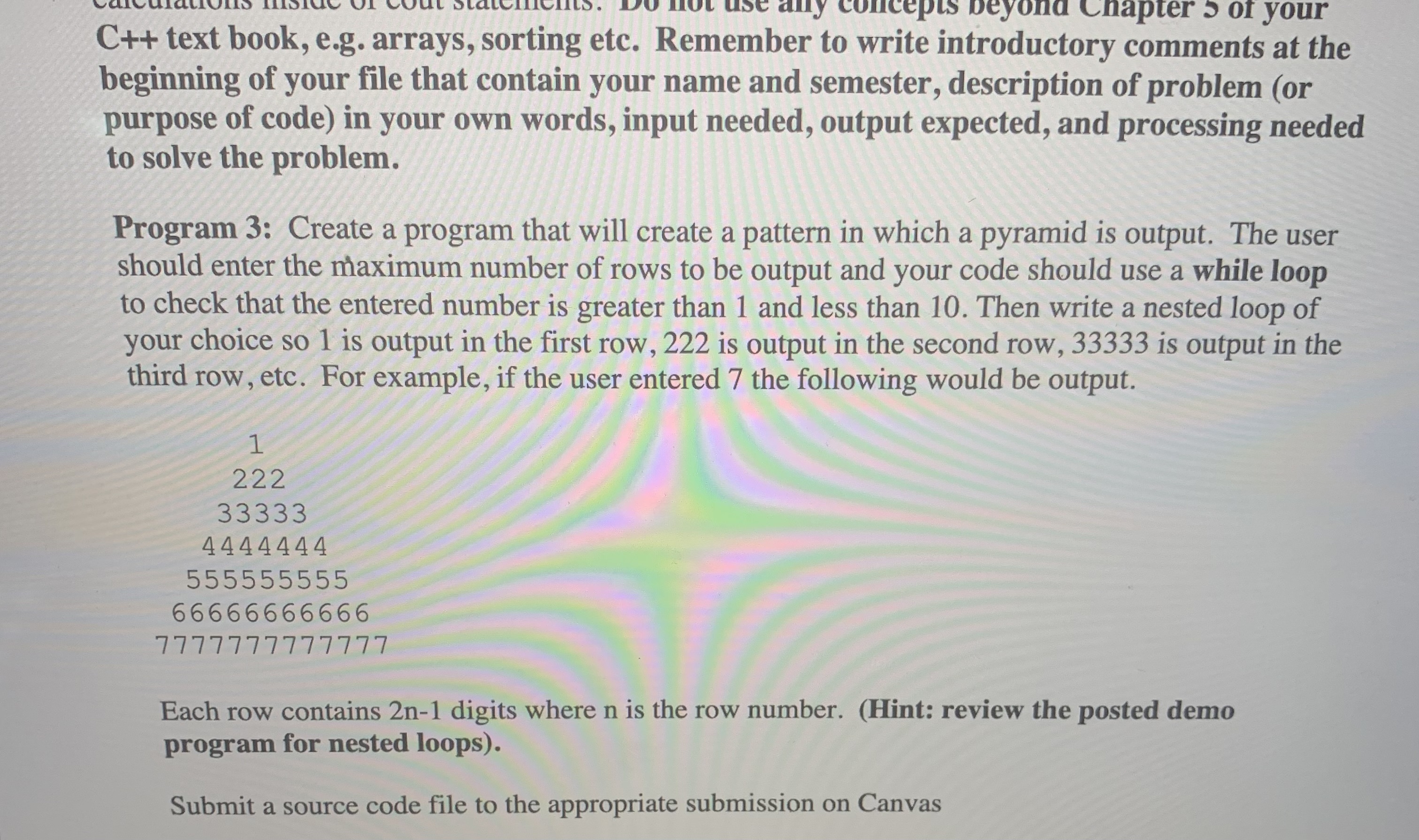 C++ text book, e.g. arrays, sorting etc. Remember to | Chegg.com