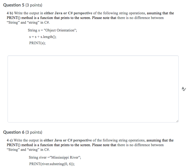 Solved 1) Using your choice of C# or Java (NOT in | Chegg.com