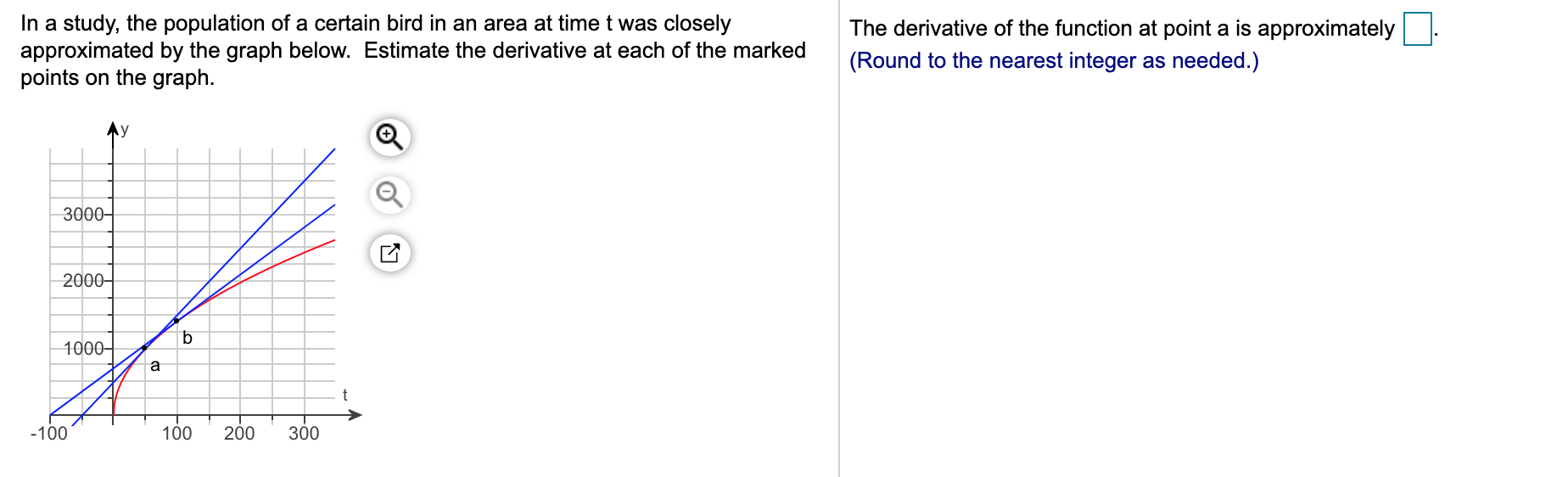 Solved In a study, the population of a certain bird in an | Chegg.com