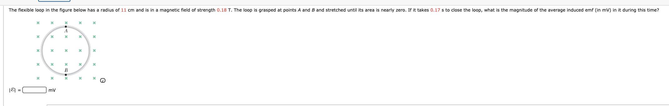 Solved The flexible loop in the figure below has a radius of | Chegg.com