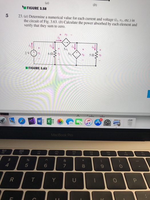 Solved FIGURE 3.58 5 23. (a) Determine a numerical value for | Chegg.com