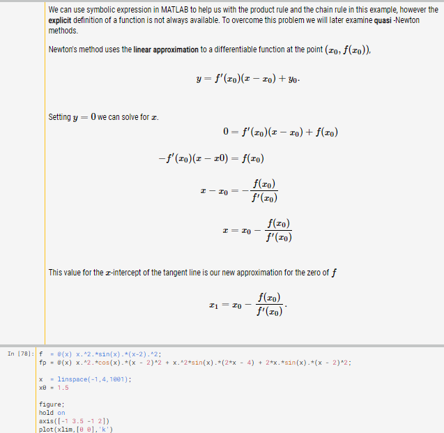 3.3 Root Finding and Newton's Method Newton's Method | Chegg.com